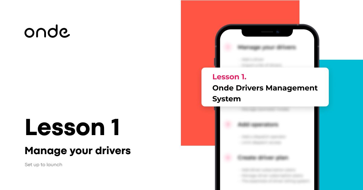 Onde Drivers Management System